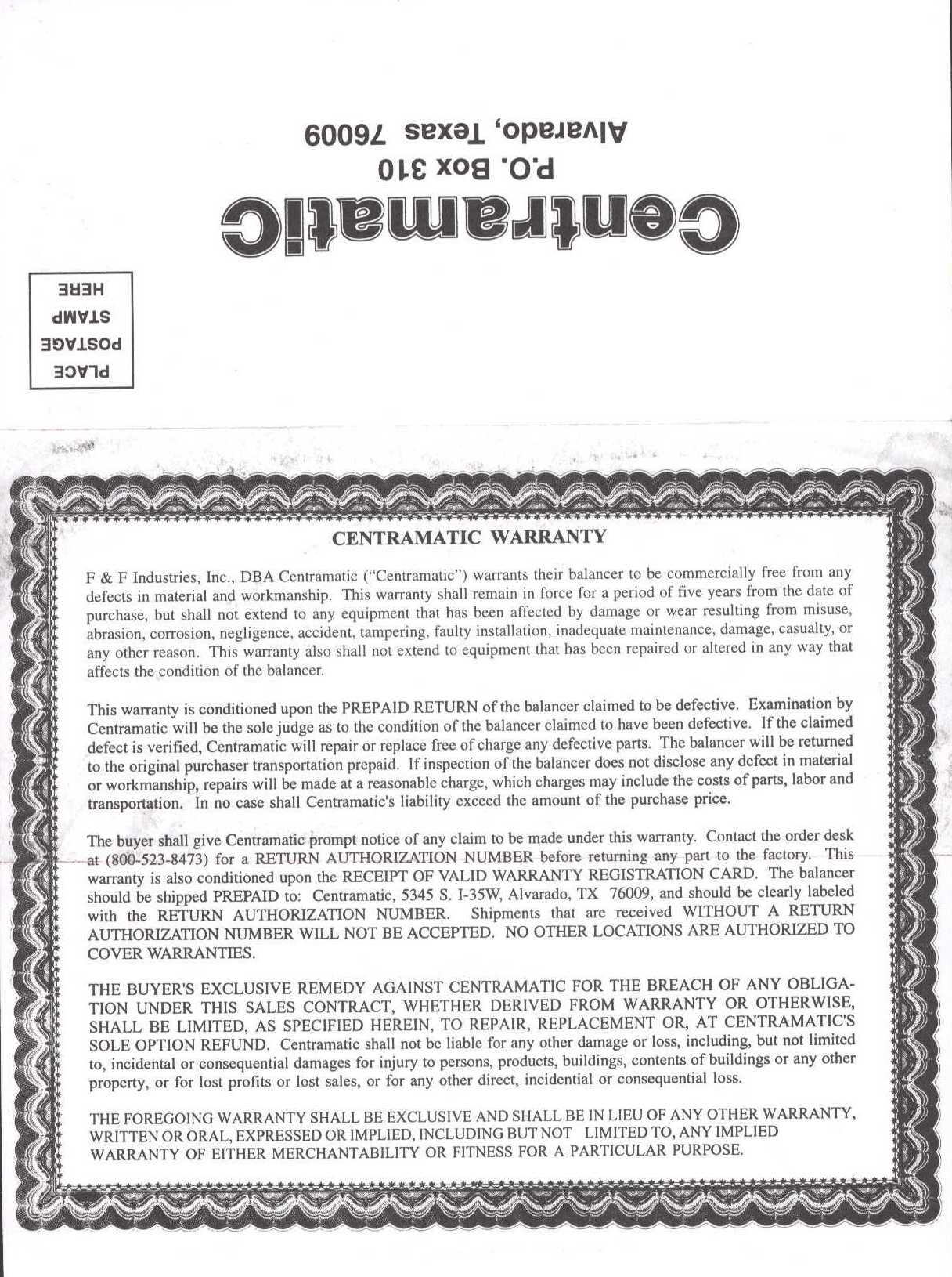 Centramatic Wheel Balancers - Land Cruiser Tech from IH8MUD.com